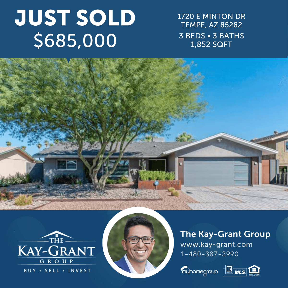 Three-Bedroom Tempe Home Just Sold
