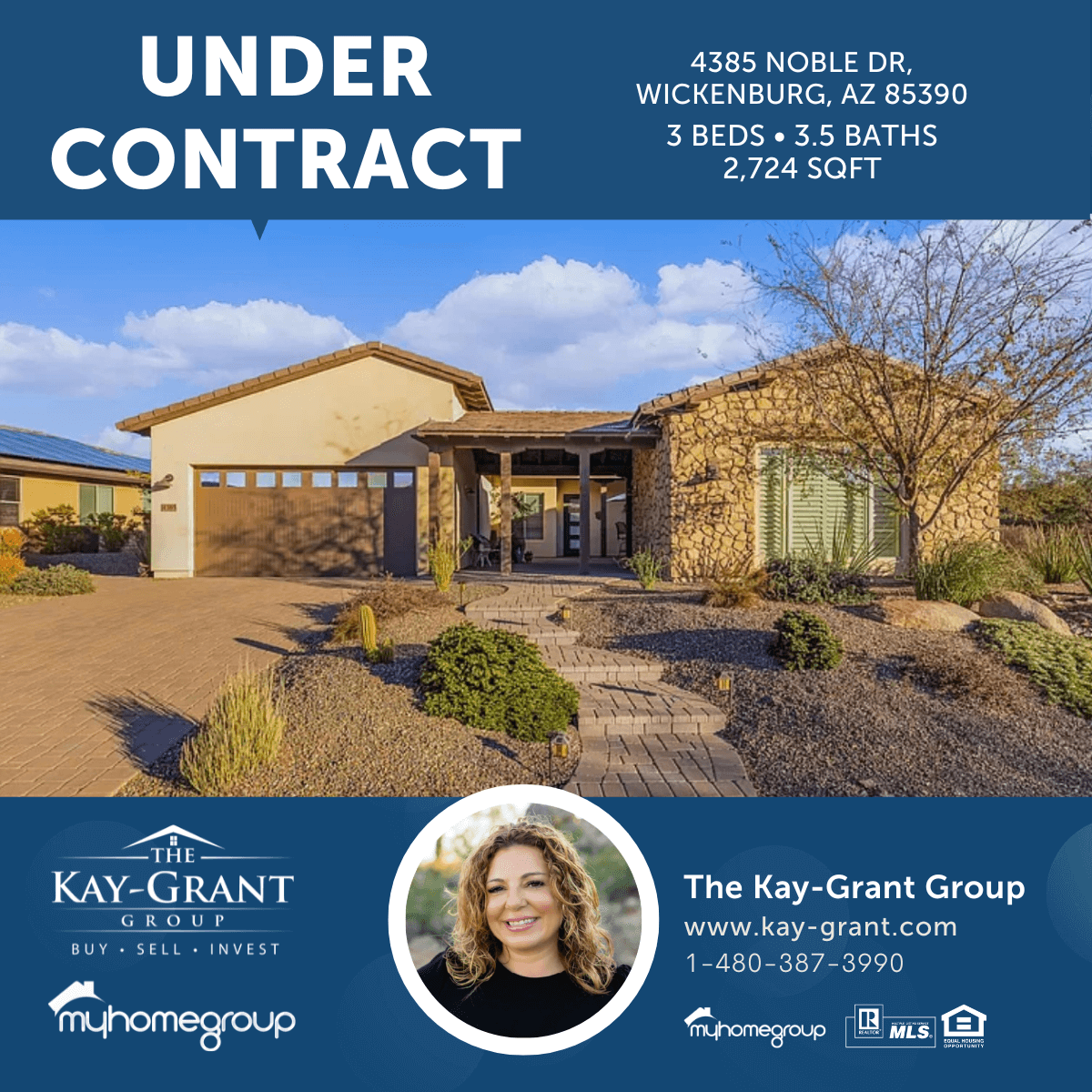 UNDER CONTRACT: Three-Bedroom Wickenburg Home