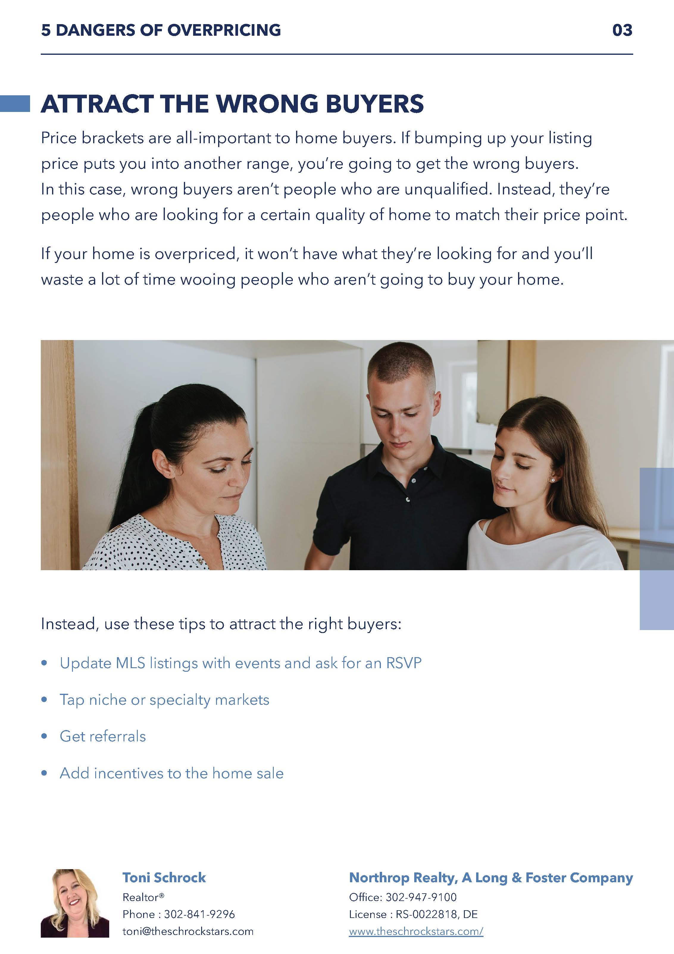 5 dangers of overpricing