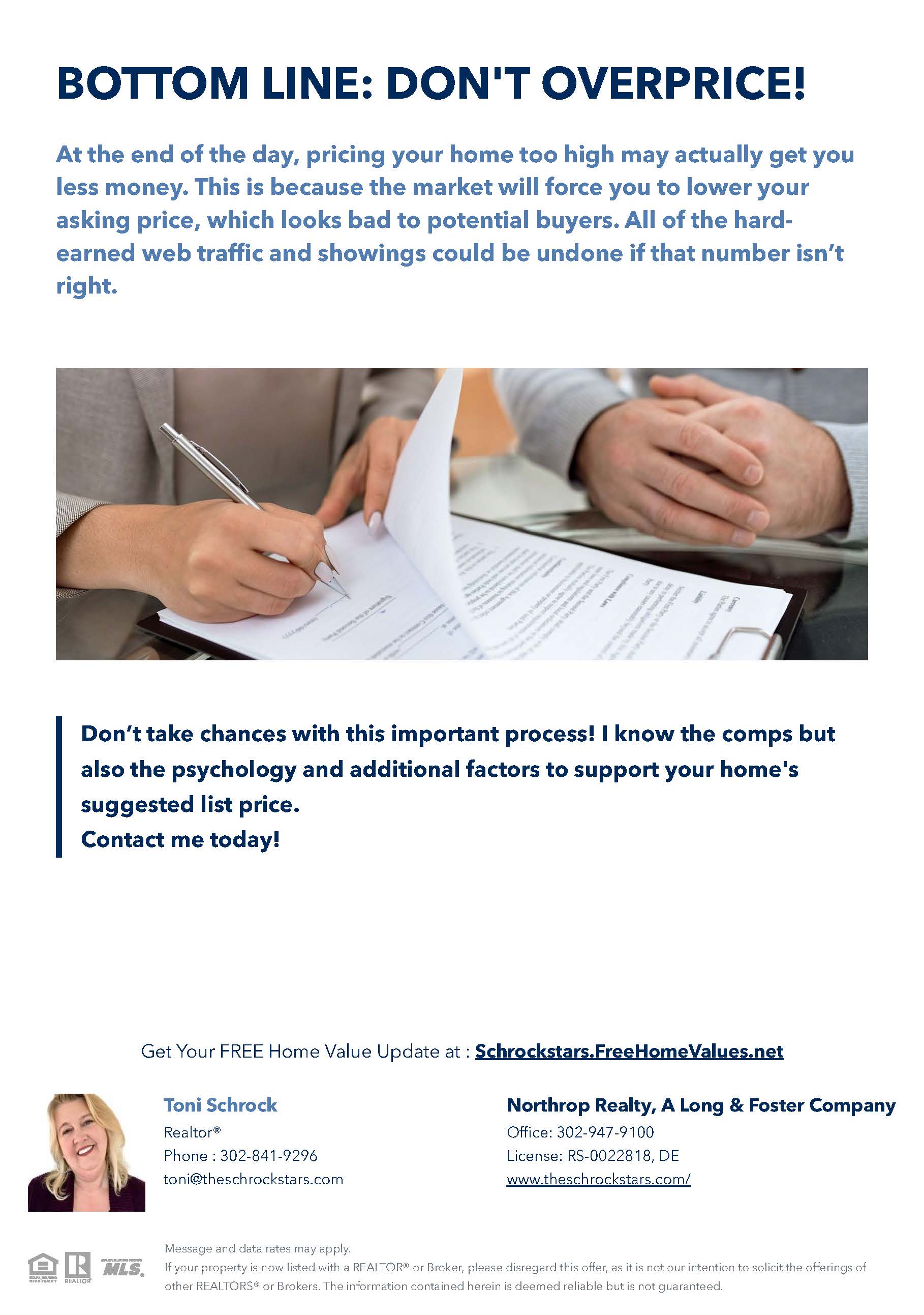 5 dangers of overpricing