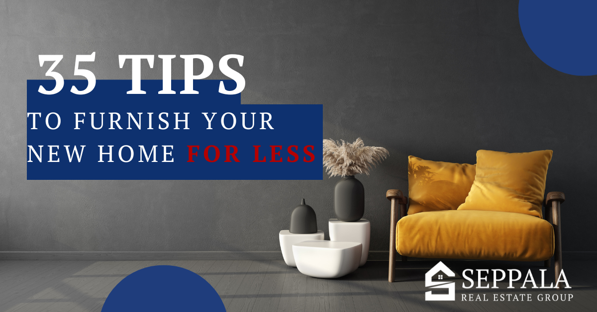 35 Tips to Furnish Your New Home for Less