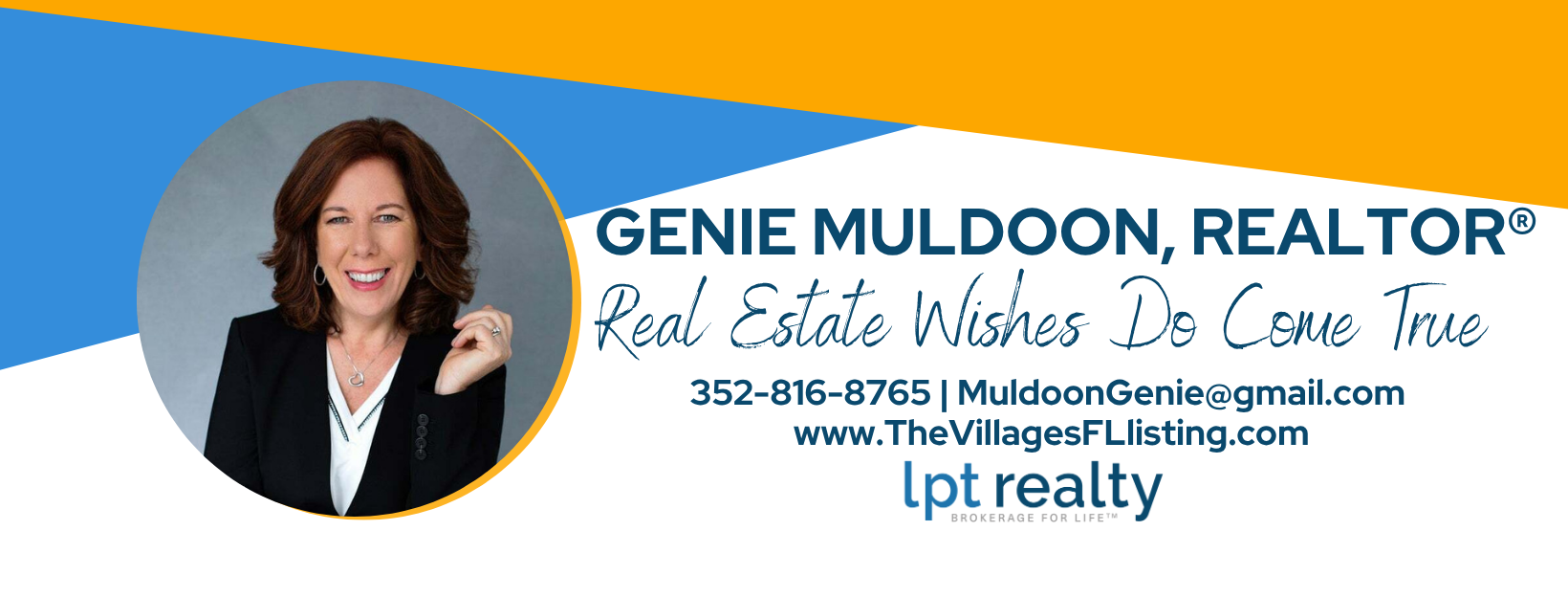Genie Muldoon Selling The Villages, Florida and Lakefront Homes