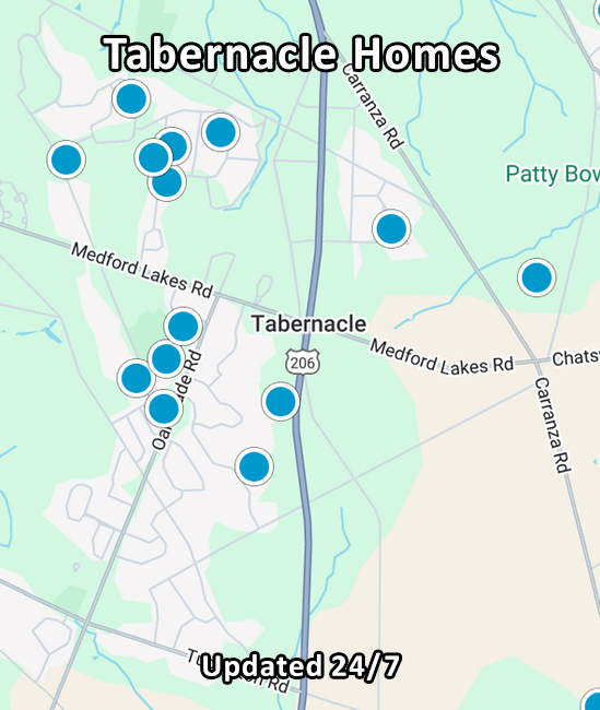 Tabernacle NJ Homes for Sale: EZ Search