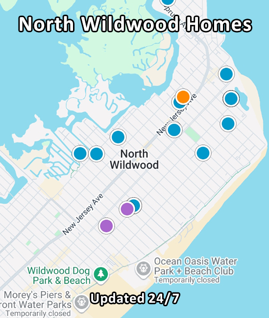 Wildwood Crest Map