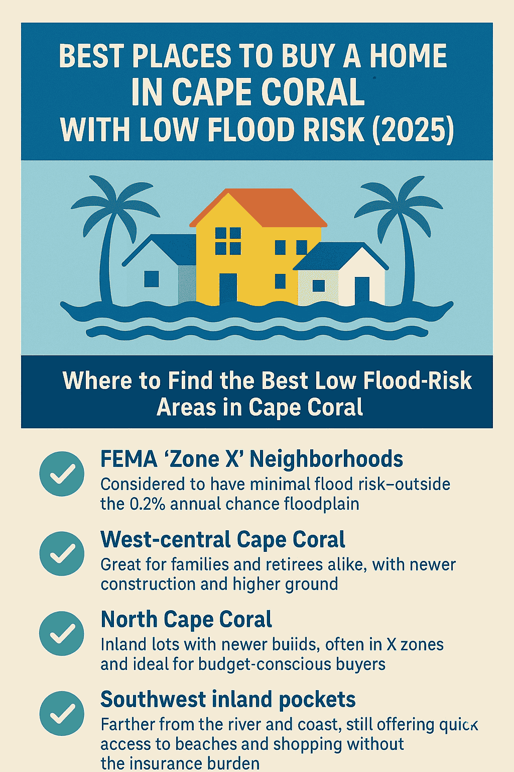 Best Places to Buy a Home in Cape Coral with Low Flood Risk (2025 Guide)