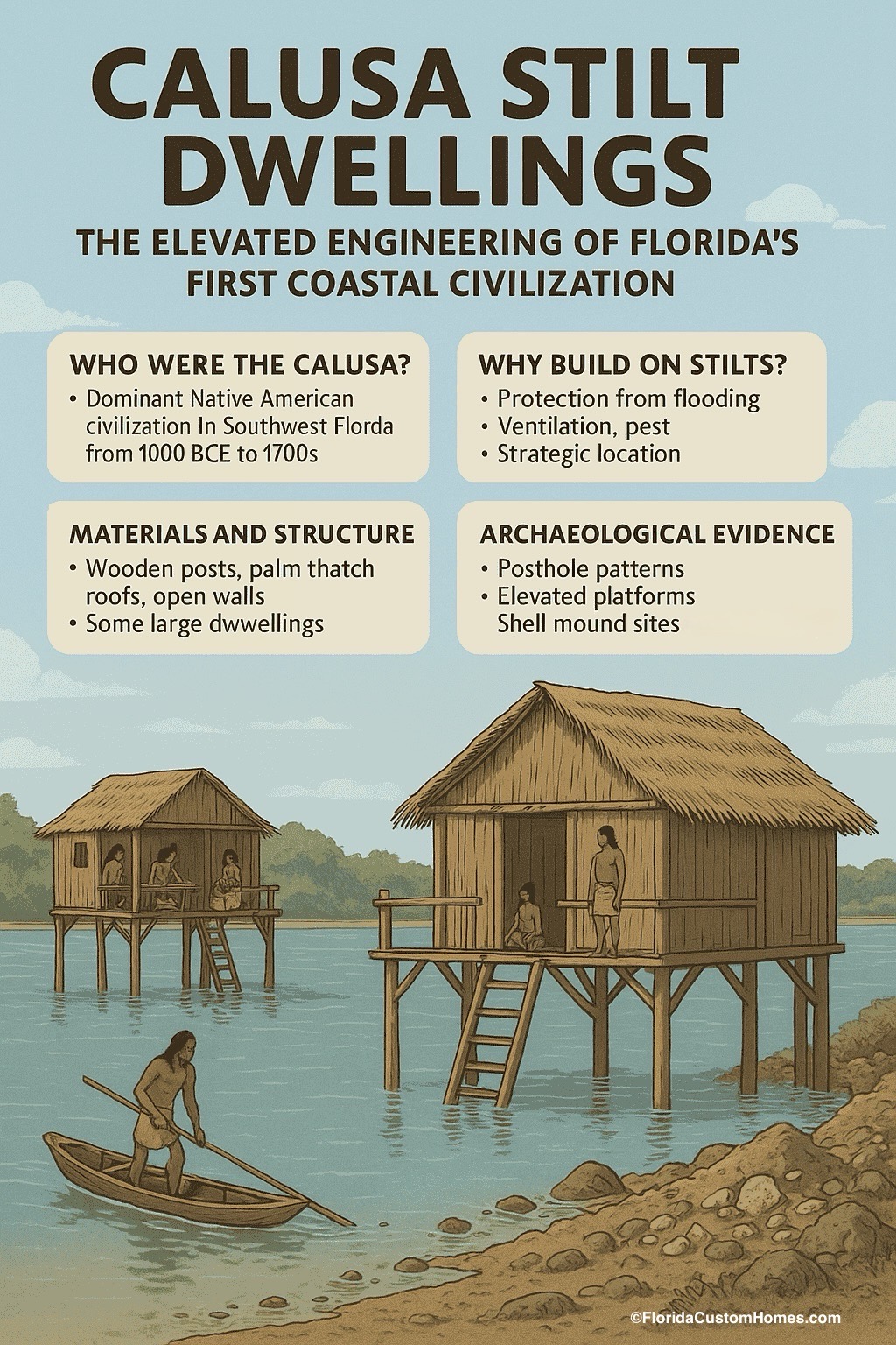 Calusa Stilt Dwellings: The Elevated Engineering of Florida’s First ...