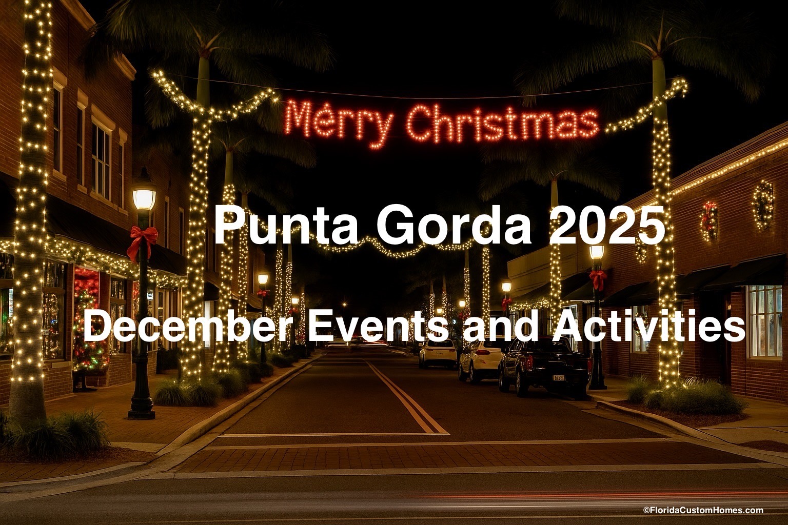 Punta Gorda December 2025 Holiday Events, Christmas Lights & Festivities