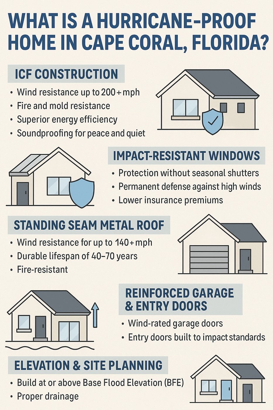 What Is a Hurricane-Proof Home in Cape Coral, Florida?