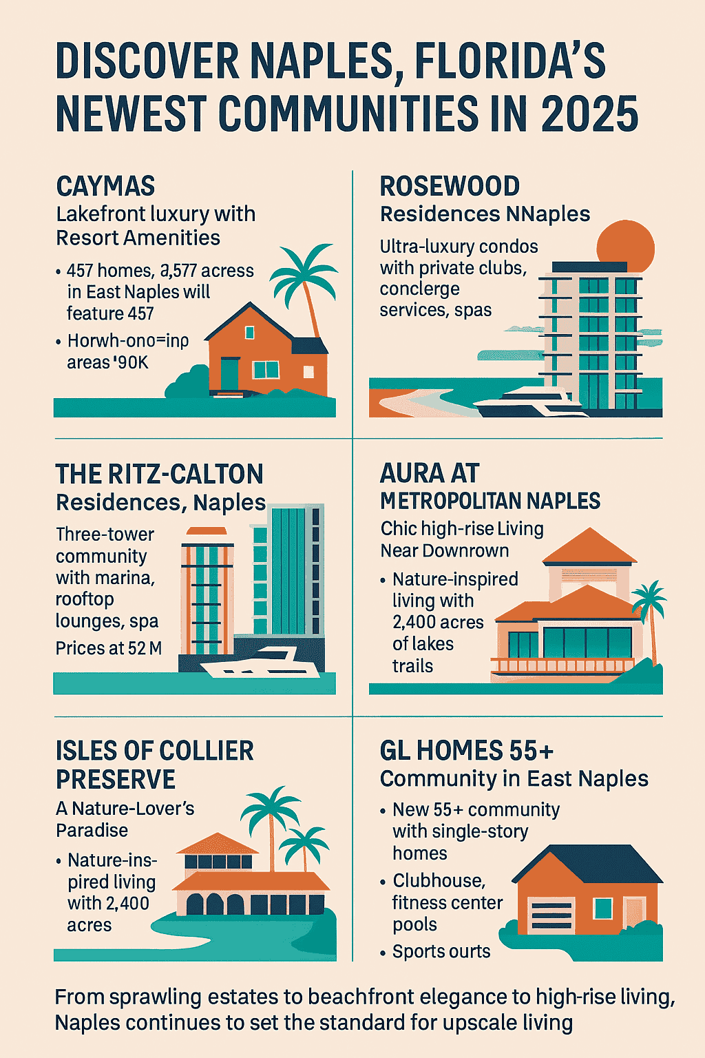 Discover Naples, Florida's Newest Communities in 2025