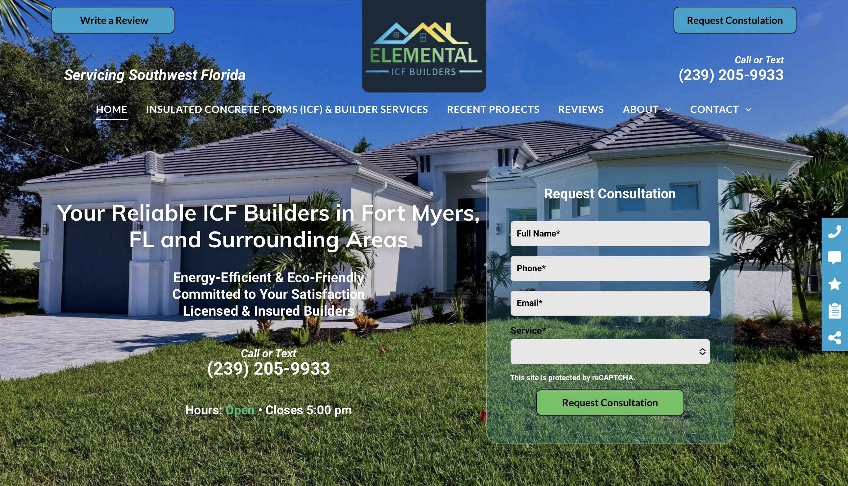 New ICF Home 4201 Gulfstream Pkwy, Cape Coral, Florida 33993