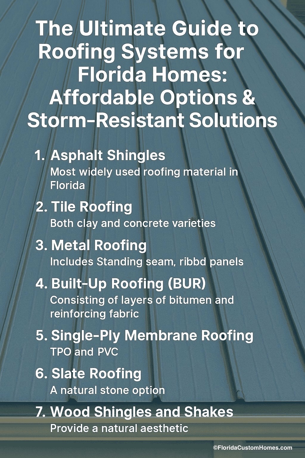 The Ultimate Guide to Roofing Systems for Florida Homes: Affordable ...