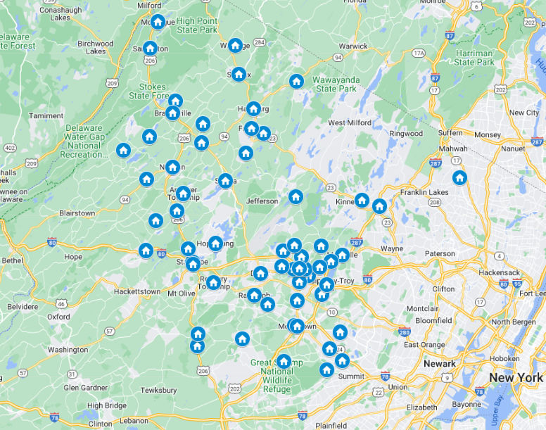 Unveiling Your New Jersey Dream Home: An Interactive Map to Properties ...
