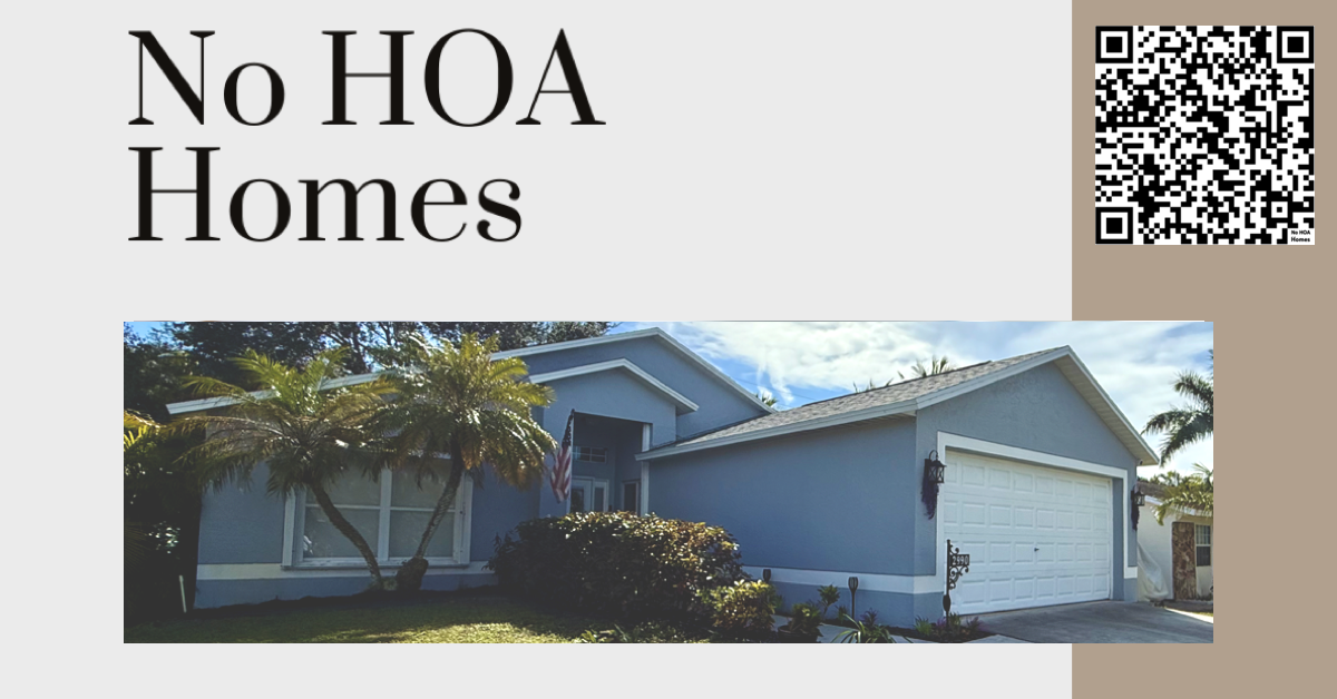 No HOA Properties