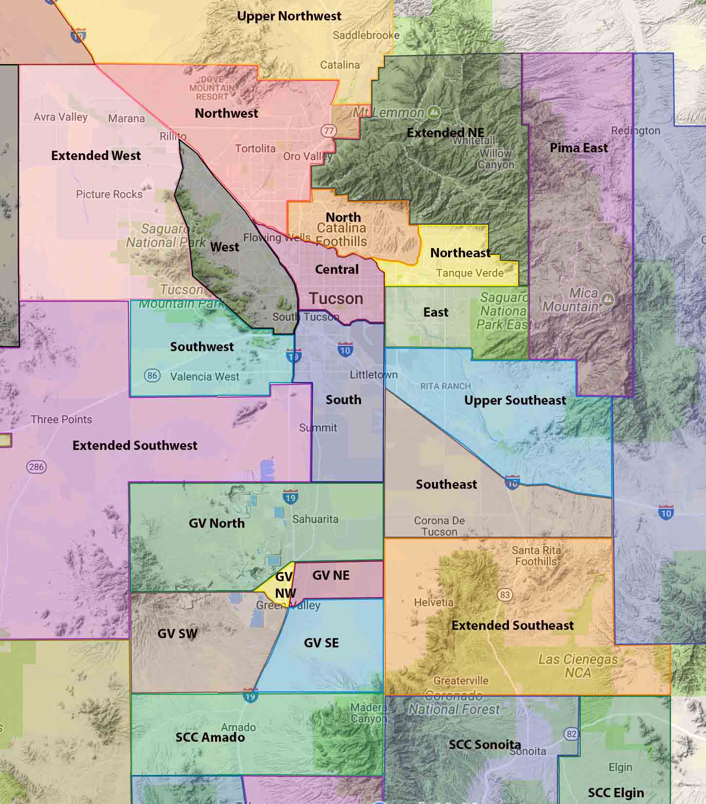 New MLS Areas New MLS Areas