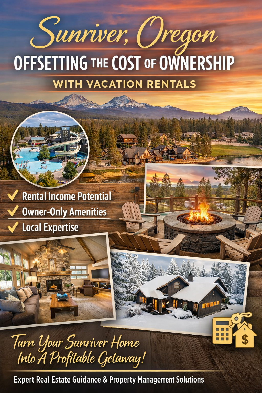 Sunriver, Oregon: Offsetting the Cost of Ownership with Vacation Rentals