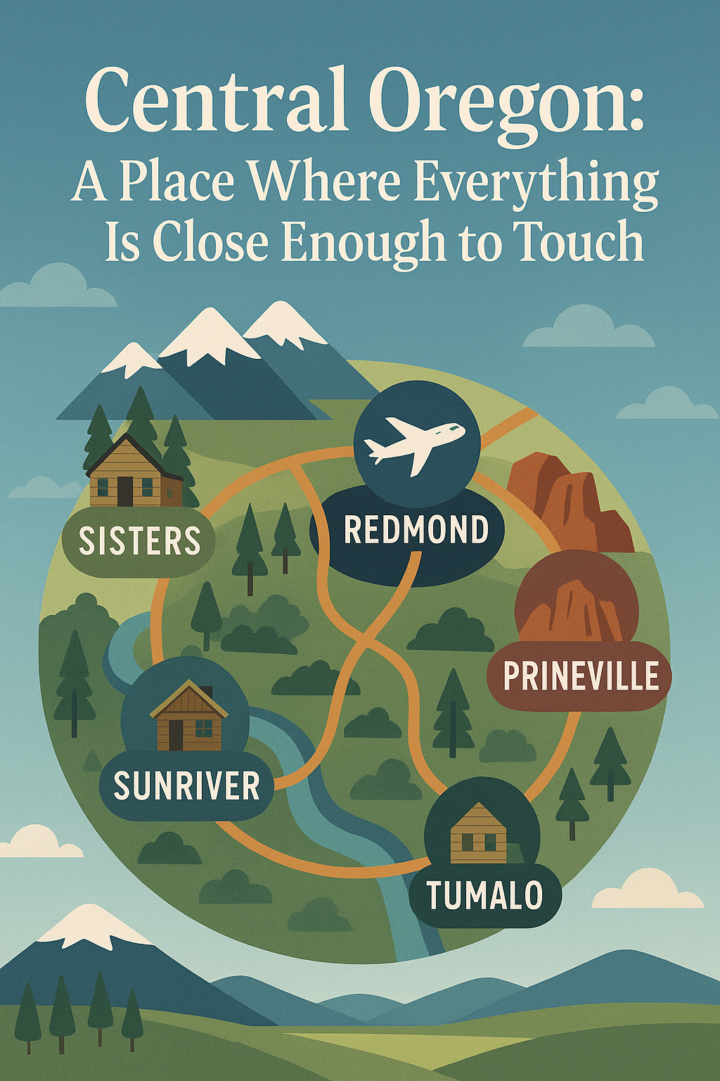 Central Oregon - A Place Where Everything Is Close Enough to Touch