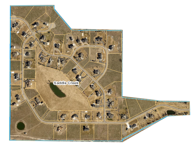 Saddle Creek Estates Subdivision in Rexburg