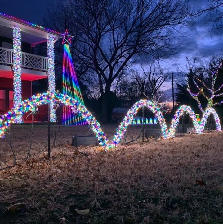 Where To See The Best Christmas Light Display In Wichita, KS