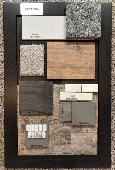 Color Boards Black Hawk Homes