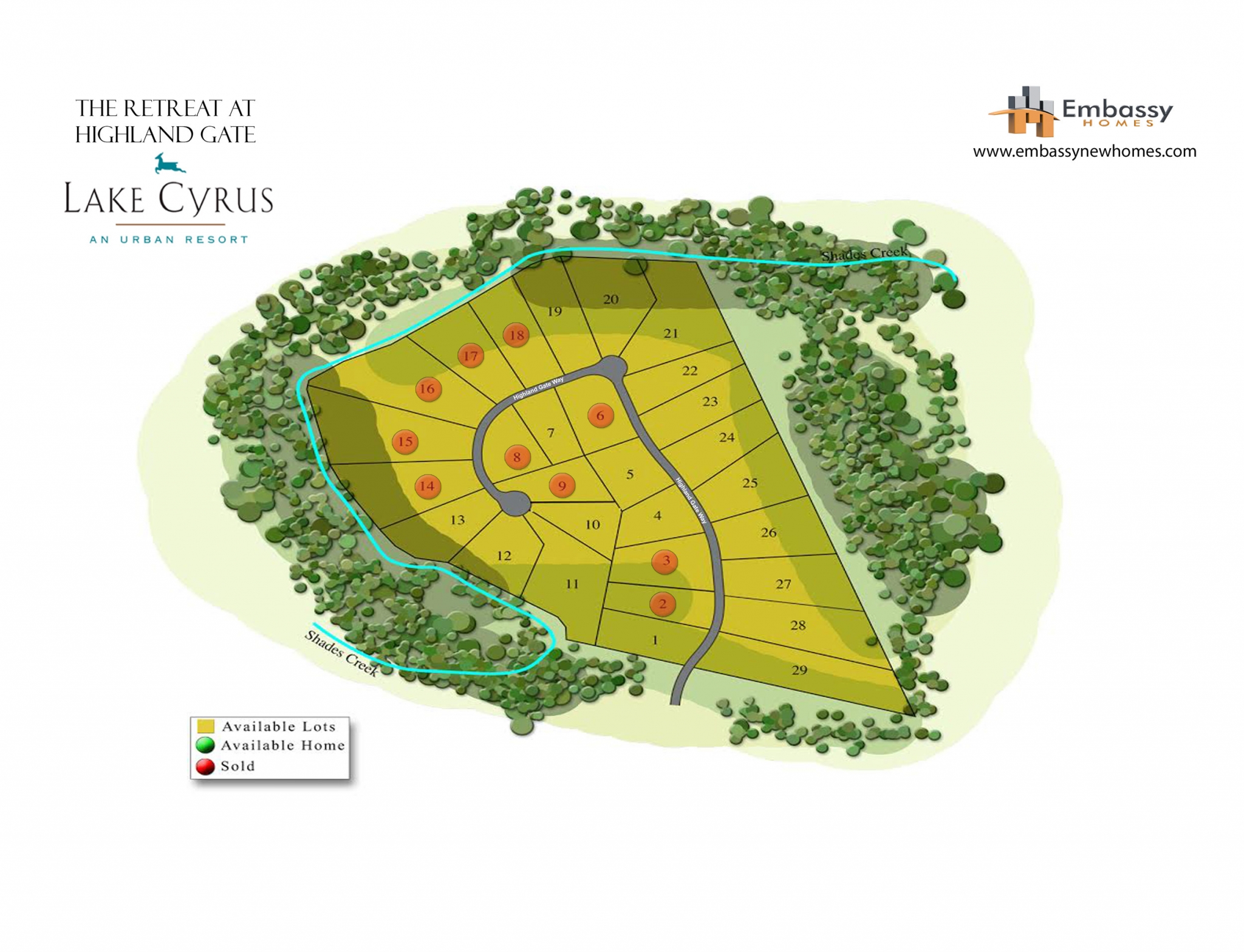 The Retreat at Lake Cyrus | Hoover Real Estate