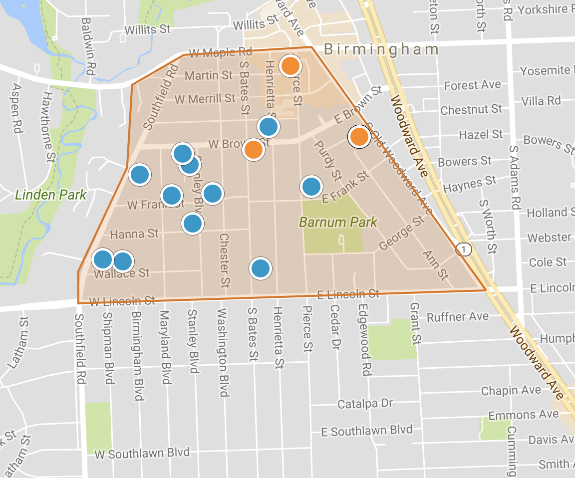 Central Birmingham Neighborhood